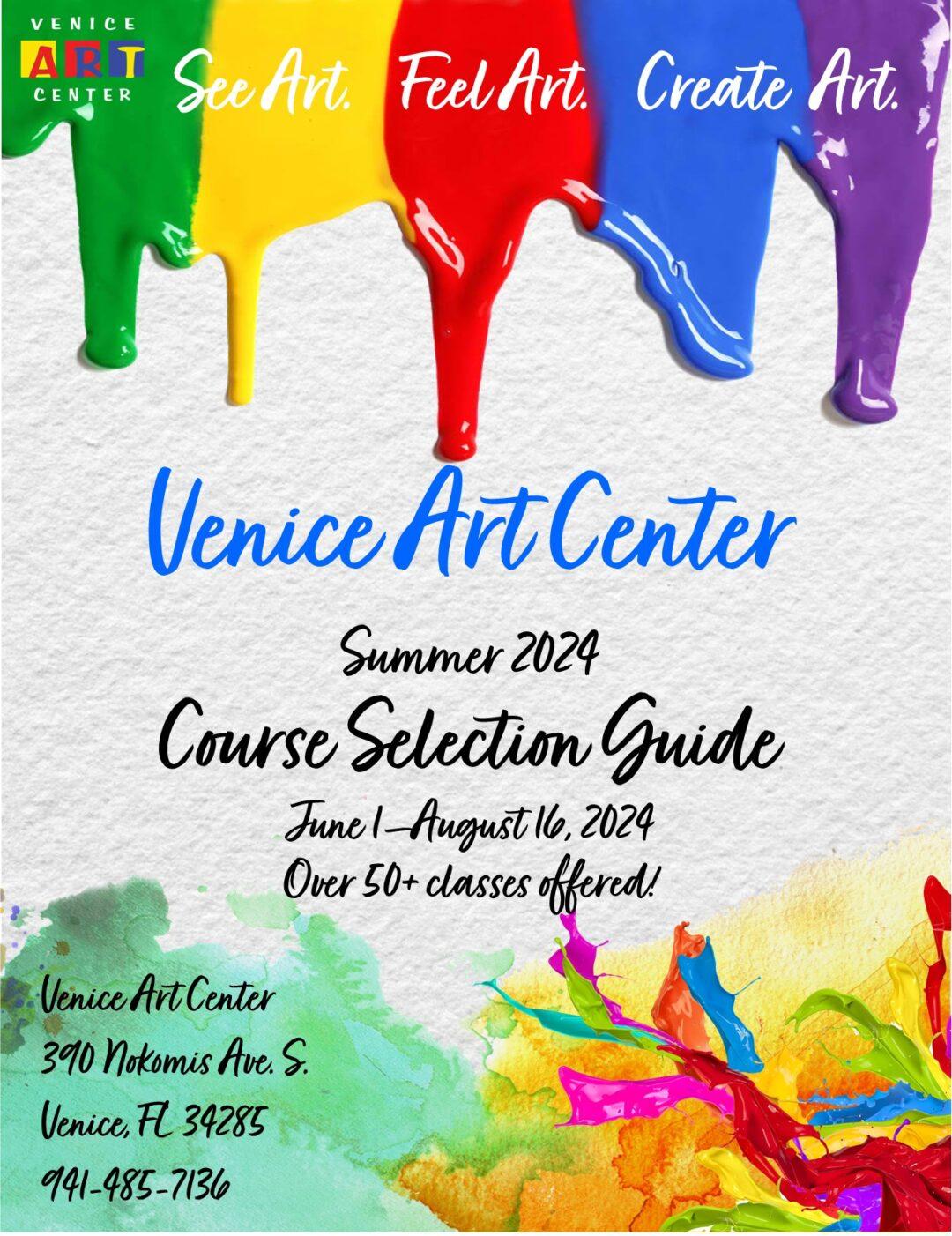 Adults and Teens Classes - Venice Art Center